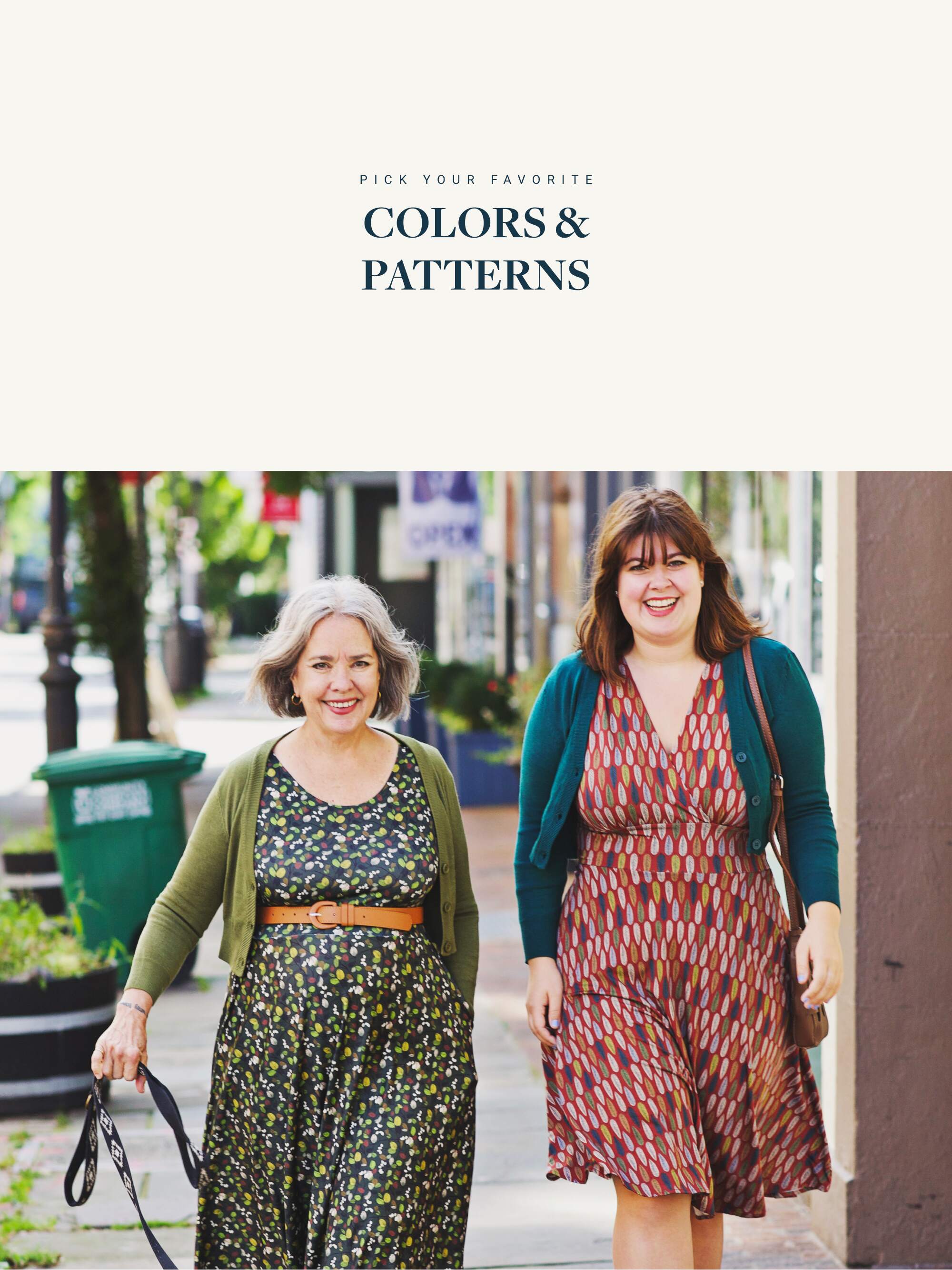 Color / Pattern – karina dresses