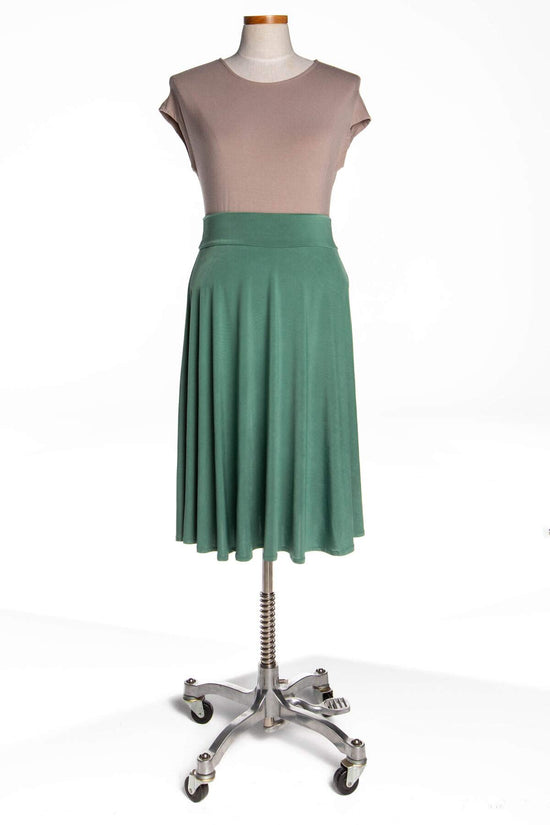 Sophia Skirt - Moss Green [FINAL SALE] – karina dresses